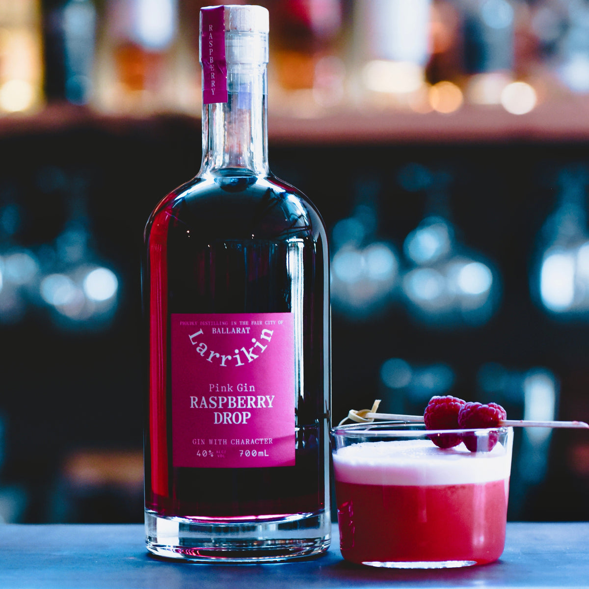 Raspberry Drop Cocktail – Kilderkin